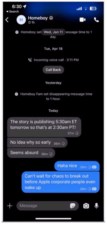 애플, 미발표 정보 유출 전직원에 손배 청구 - 테크레시피